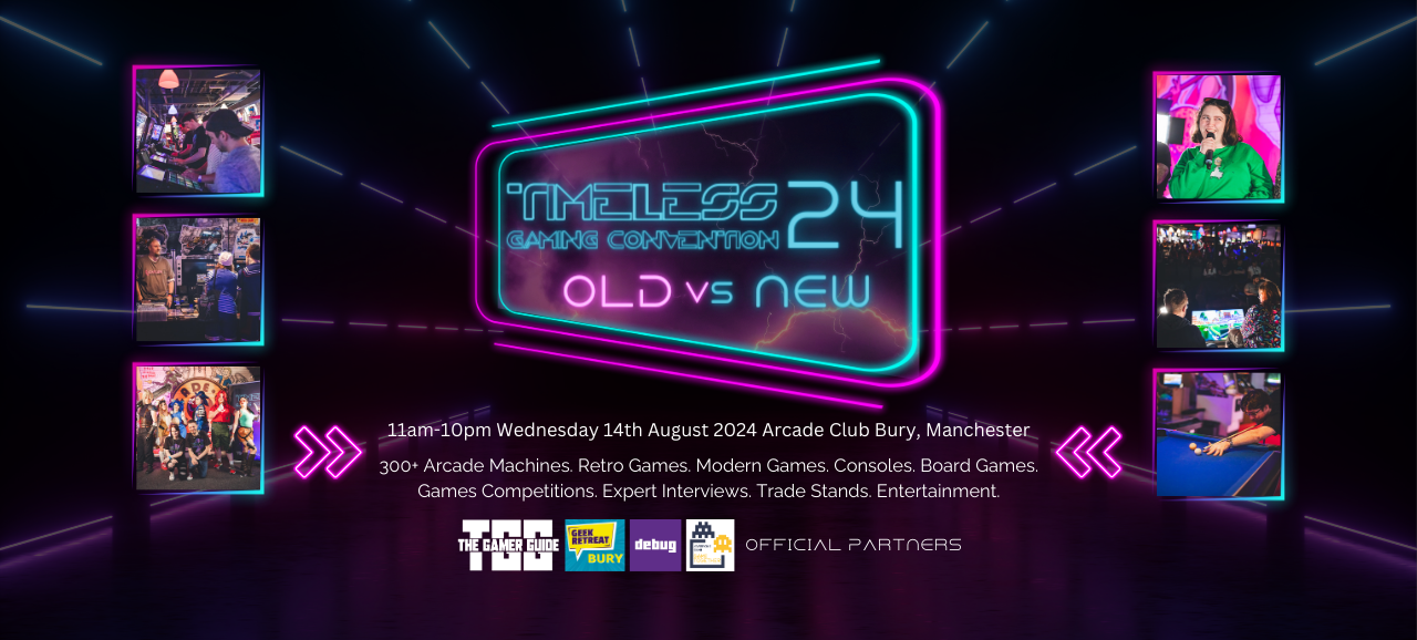 Timeless Gaming Convention at Arcade Club Bury